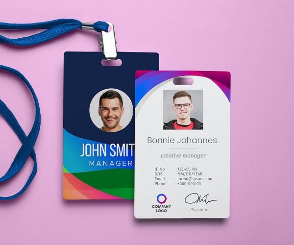 Employee ID Badges Staff ID Badge Printing In Los Angeles AxiomPrint